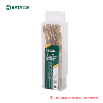 【52115A】世达（SATA）10件套高速钢全磨制镀钛麻花钻 金属钻头 1.5MM 52115A【行情 报价 价格 评测】-京东