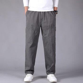刘大一宽松纯色休闲裤男士直筒春季薄款裤子男长裤青年加大码肥佬阔腿裤 2012【竖拉链】军灰色 6XL建议体重240-275【图片 价格 品牌 报价】-京东