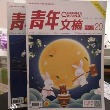 青年文摘杂志20-21年1-24期2019年21-24期 青春校园文学文摘期刊 青年文摘2020年13-24期间8本