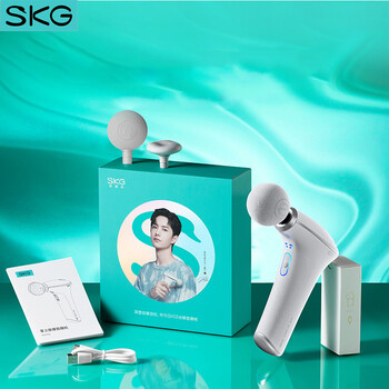 【SKG热敷按摩筋膜枪F5 SE白色】SKG 筋膜枪按摩器 肌肉放松器 全身按摩仪器长续航热敷按摩便携 热敷按摩筋膜枪F5 SE白色 PN【行情 报价 价格 评测】-京东