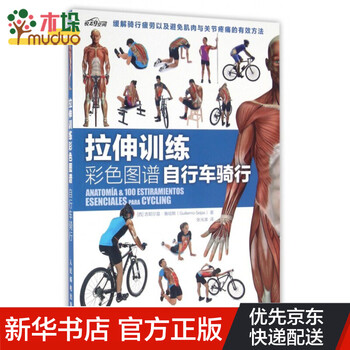 拉伸训练彩色图谱(自行车骑行)