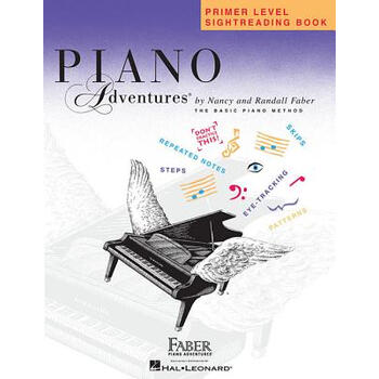 初级视奏 菲伯尔钢琴基础教程 英文原版 Primer Level - Sightreading Book: Piano Adventures