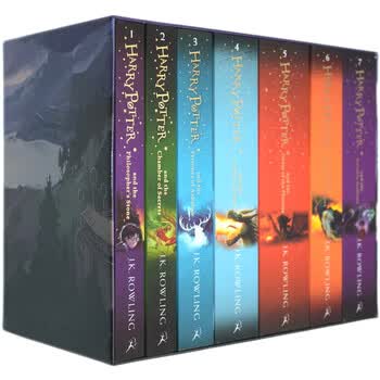 哈利波特 英文原版7册套装 Harry Potter 小学课外必读英语书目  JK罗琳 英国版