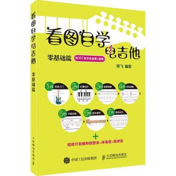 看图自学电吉他零基础篇 陈飞【正版书】