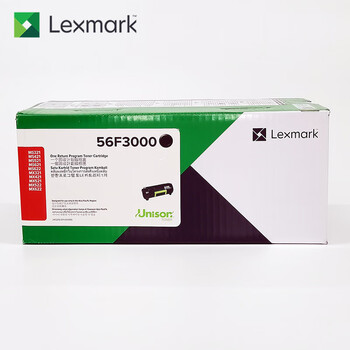 【利盟56F3000】利盟（Lexmark）56F3000碳粉盒 适用于MS321/MS421/MS521/MS621/MX321/421 ...