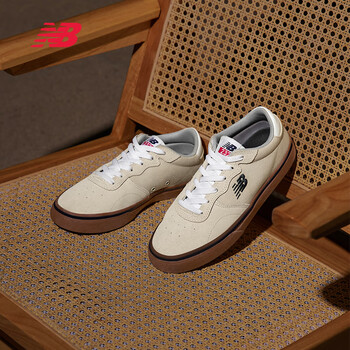 NEW BALANCE NB官方男鞋女鞋232系列简约经典舒适百搭时尚板鞋 本白色 AM232WGH 40.5(脚长25.5cm)【图片 价格 ...