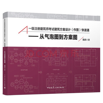 2022年一级注册建筑师考试建筑方案设计（作图）快速通：从气泡图到方案图