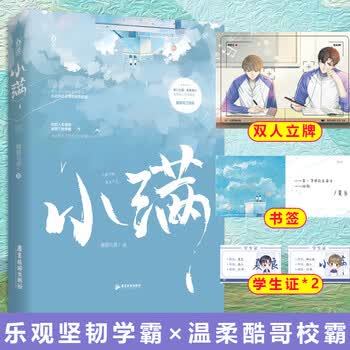  小满 烟猫与酒 校园双男主救赎型 乐观坚韧学霸×温柔酷哥校霸 青春言情耽书美实体书小说