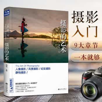 经典全集 摄影的艺术一本入门基础教材书籍构图技巧大全人像静物风景布光用手机玩单反后期纽约技术黑白