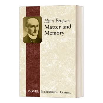 英文原版 Matter and Memory 物质与记忆 亨利柏格森 Henri Bergson 英文版 进口英语原版书籍