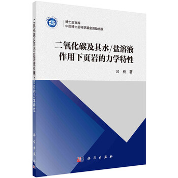 正版书籍 二氧化碳及其水 盐溶液作用下页岩的力学特性 吕桥著页岩力学特性变化规律页岩统计损伤本构模型自然地理学研究科普读物