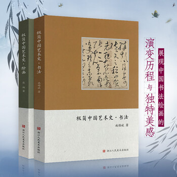 写给老师的极简中国艺术史书法+绘画史全套2册 中国书法印章篆刻国画山水画花鸟画人物画文人画大师作品集