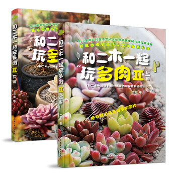和二木一起玩多肉Ⅱ（上册、下册）