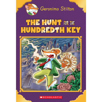 GERONIMO STILTON SE: THE HUNT FOR THE HUNDREDTH KEY 老鼠记者：寻找第一百把钥匙 进口故事书