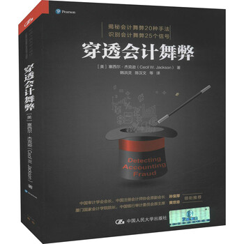 穿透会计舞弊 图书