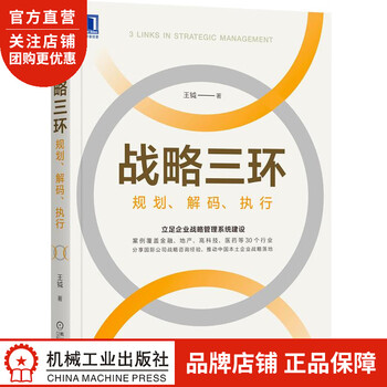 正版 战略三环:规划、解码、执行王钺8075662