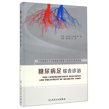 正版 糖尿病足综合诊治 郑月宏,刘丽糖尿病足的分级感染综合评估护理治疗及常用的药物急症和处理临床实用医学书籍人民卫生出版社