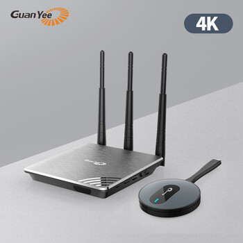 GUANYEE 冠艺G801无线投屏器hdmi传输器USB协作系统手机电脑一键同屏投影画面分割65m G801Lite 4K超清【多功能版】【图片 价格 品牌 报价】-京东