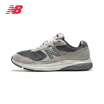 NEW BALANCE NB 880系列男款透气网眼运动休闲户外慢跑鞋MW880CF3跑步鞋 灰色 MW880CF3 40.5 25.5cm ...
