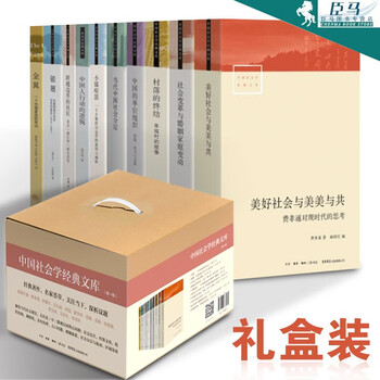 中国社会学经典文库第一辑【礼盒装10册】小镇喧嚣+中国人行动的逻辑+跨越边界的社区 项飙+金翼+银翅 中国社会学经典文库·第一辑【函套10册】
