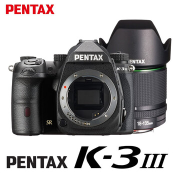 宾得（PENTAX） K-3 Mark III C画幅单反相机K33新品12张连拍五轴防抖K3III DA18-135mm套装黑色 单反相机【图片 价格 品牌 报价】-京东