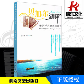 贝加尔湖畔流行手风琴曲超精选手风琴教材五线谱湖南文艺出版社