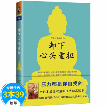 【包邮】佛教名家作品佛学禅修 阿鲁老和尚开示：卸下心头重担定价36