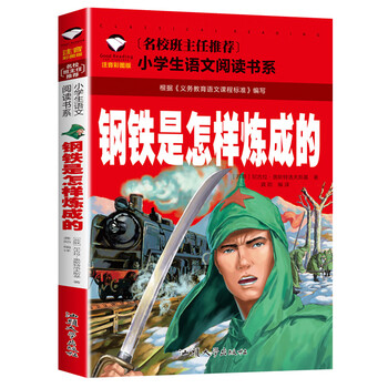 名校班主任推荐 钢铁是怎样炼成的 彩图注音版 一二三年级小学生语文】书系 6-7-8岁童书小学生课