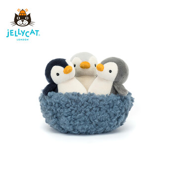 Jellycat 2023圣诞新品筑窝企鹅 毛绒玩具玩偶公仔节日礼物 筑窝企鹅 13cm【图片 价格 品牌 报价】-京东