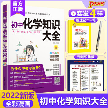2022版初中数学知识大全人教版初一初三初二数学知识点总结清单初中数学公式定律基础知识手册七年级 化学