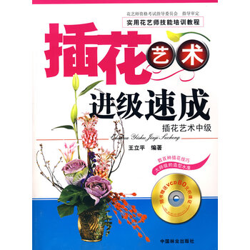 插花艺术进级速成:插花艺术中级(1光盘) 娱乐 休闲 书籍