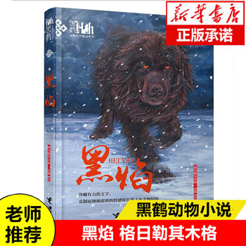 黑焰 格日勒其木格 黑鹤 著 儿童文学 接力出版社 儿童6-12岁小学生一二三四五六年级课外阅读经典