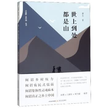 世上到处都是山/小说眼看中国丛书
