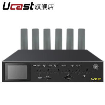 Ucast A318H 5G 4K多网聚合解码器 同时4路视频点对点回传 帧同步 无需公网IP A318H 5G 4K【图片 价格 品牌 报价】-京东