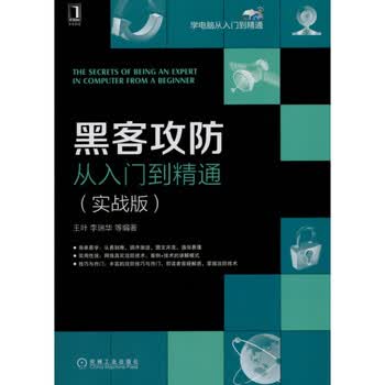 黑客攻防从入门到精通(实战版) 从易到难 循序渐进 图文并茂 通俗易懂 网络 计算机维护