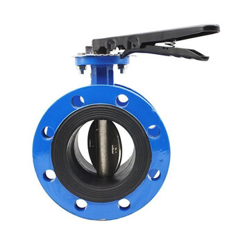 【WD41X】W 百普 球墨铸铁手柄法兰蝶阀D41X D41X-16Q DN100【行情 报价 价格 评测】-京东