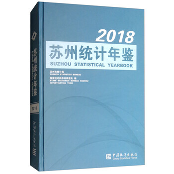 -2018苏州统计年鉴(2018 附光盘)