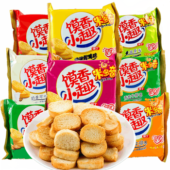 米多奇（MIDUOQI）烤馍片馍丁多口味烤香馍片馒头片饼干零食小吃散装批发BY 【10包】混口味馍丁10包散装【图片 价格 品牌 报价】-京东