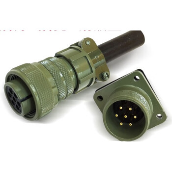 航空插头 连接器 MS3057-8A 16S-1S 美军标 4芯10A反装公头一只【图片 价格 品牌 报价】-京东