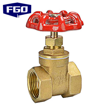 【FGOZ15W-16T DN20】FGO 铜闸阀 内螺纹加厚自来水开关阀 表前阀水管阀门 6分 Z15W-16T DN20新中型43mm【行情 报价 价格 评测】-京东