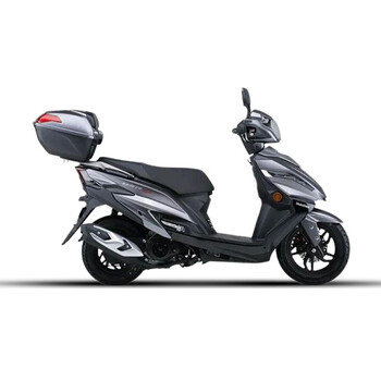 豪爵USR125 21款国四电喷外卖通勤燃油踏板摩托车【提车卡】 灰色 USR 125【图片 价格 品牌 报价】-京东