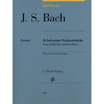 在钢琴边—巴赫16首著名钢琴小品 J.S. Bach Am Klavier - 16 bekannt