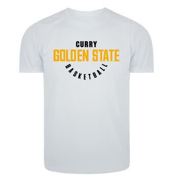 【Curry球迷】勇士库里30号篮球服运动速干短袖T恤男女训练半袖球衣投篮服 白色t恤-库里GS-A款 XL