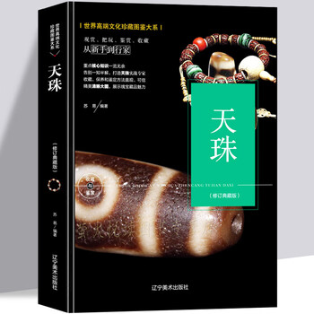 天珠收藏与鉴赏 天降神石 文化珍藏图鉴大系艺术 手串佛珠鉴赏收藏指南 金刚菩提天珠净化文玩鉴定辩伪书