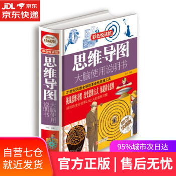 【正版图书】思维导图 大脑使用说明书 白虹　编著 北京联合出版公司