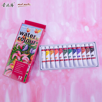 蒙玛特（MontMarte）水彩颜料水彩画颜料 MCG0038 12mlx12色