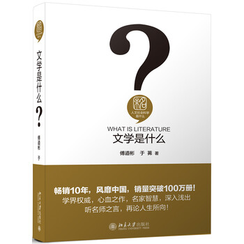 文学是什么 精装 傅道彬 于茀 人文社会科学是什么丛书