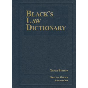布莱克法律词典 Black's Law Dictionary 10th Edition, Ha...
