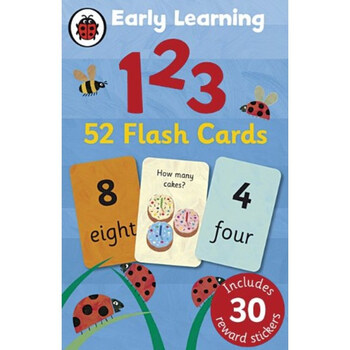  Ladybird Early Learning 123 Flashcards