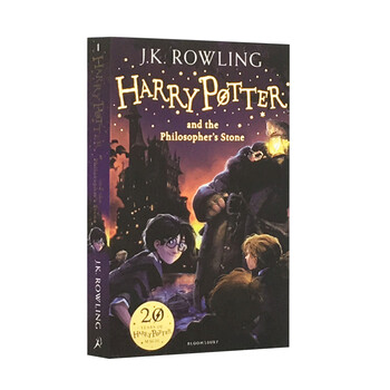 Harry Potter and the Philosopher\x27s Stone 英文原版 哈利波特与魔法石1 英文版 成人英语小说书畅销 热门电影 jk罗琳原著小说